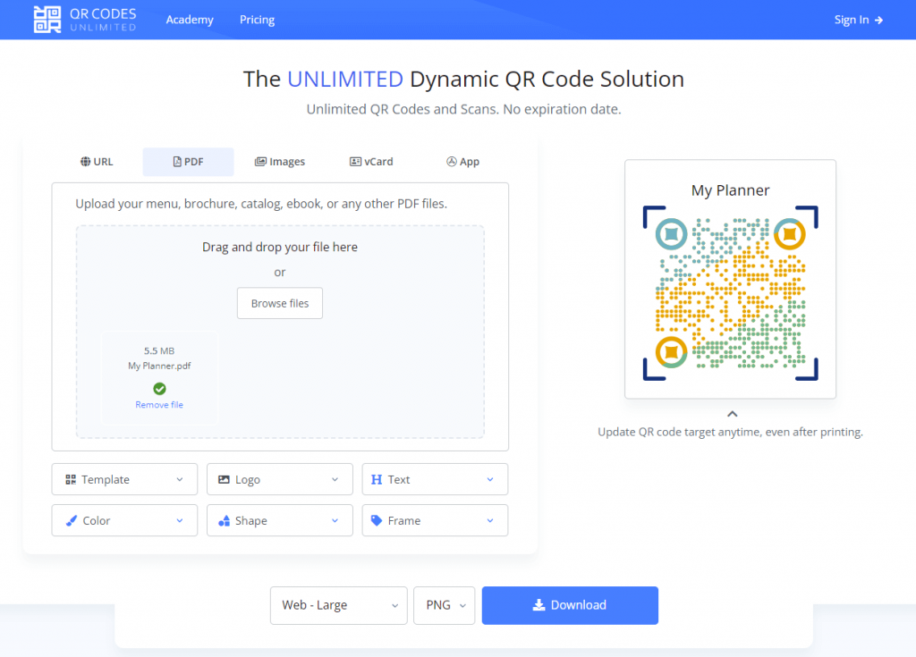 5 Best PDF QR Code Generators With No Expiration |UPDF