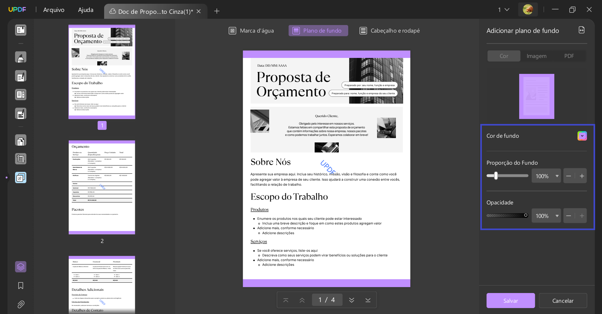 Transforme Seus PDF: Converter o Fundo do PDF para Branco Online | UPDF