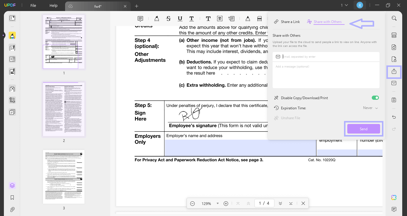 How to Fill Out the W4 Form if Married and Both Work? | UPDF