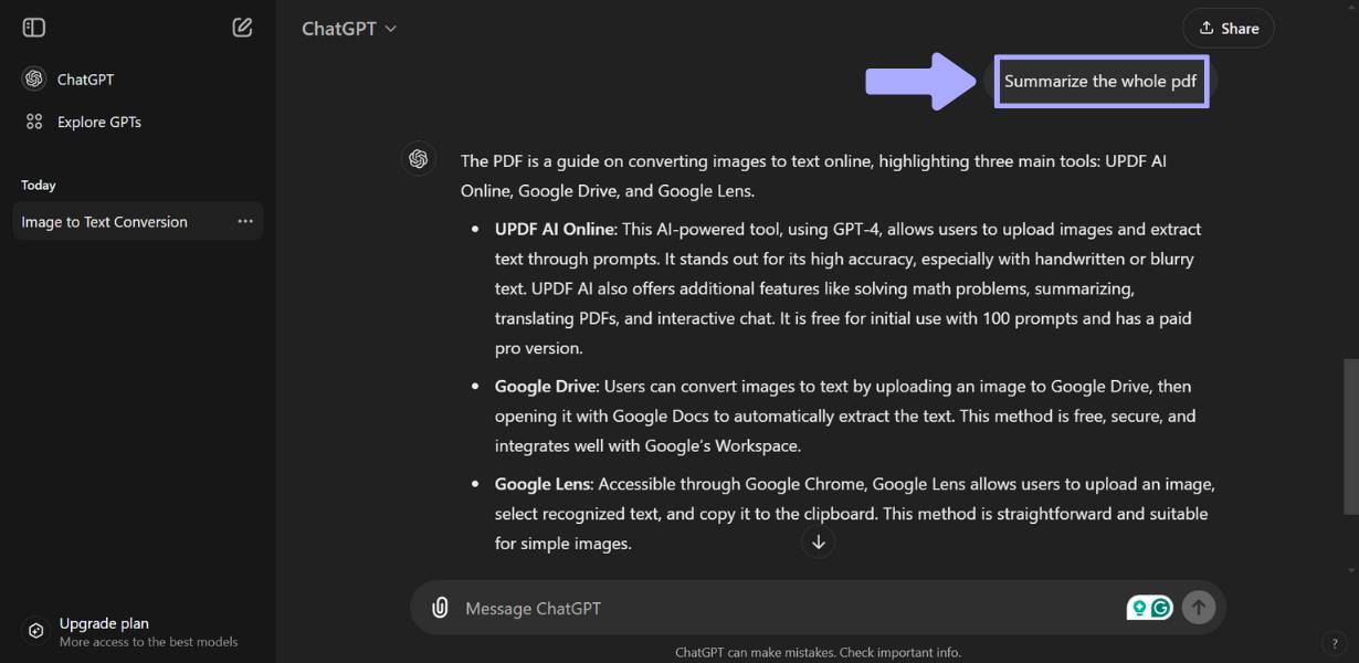 Chatgpt로 Pdf 요약하는 방법 Updf