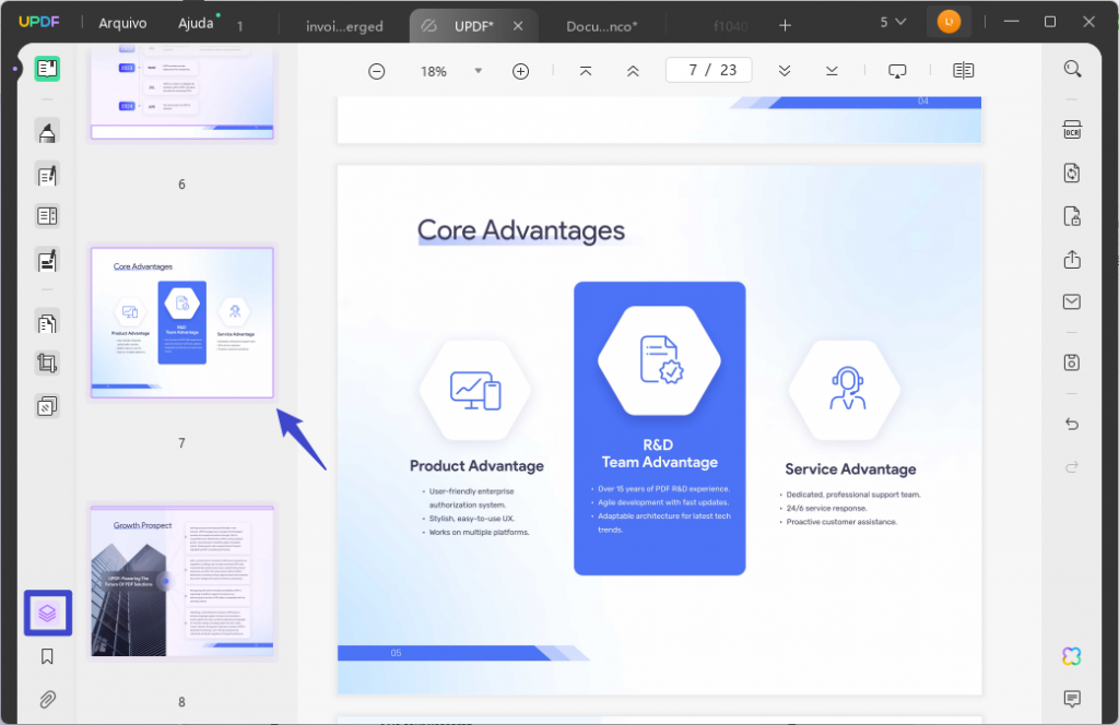 O que é a miniatura PDF e como utilizá-la? | UPDF