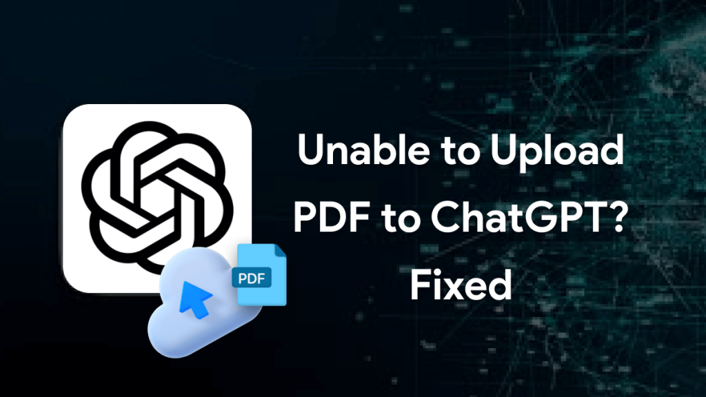 Unable to Upload PDF in ChatGPT? Fixed Now! | [Official] UPDF
