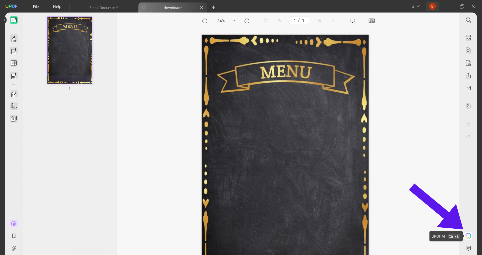 AI Menu Generator: Top 5 Best Options – UPDF