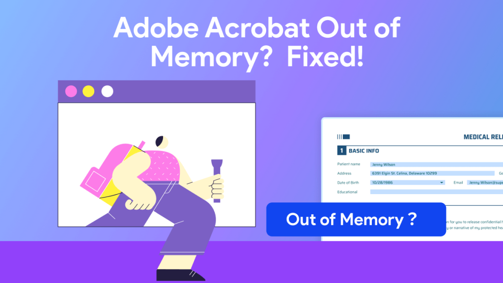 How to Fix Adobe Acrobat Out Of Memory? 4 Fixes | [Official] UPDF