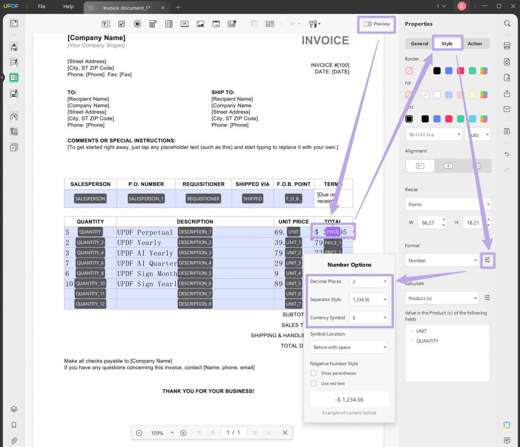 How to Add Calculations in PDF? (Step by Step) | UPDF
