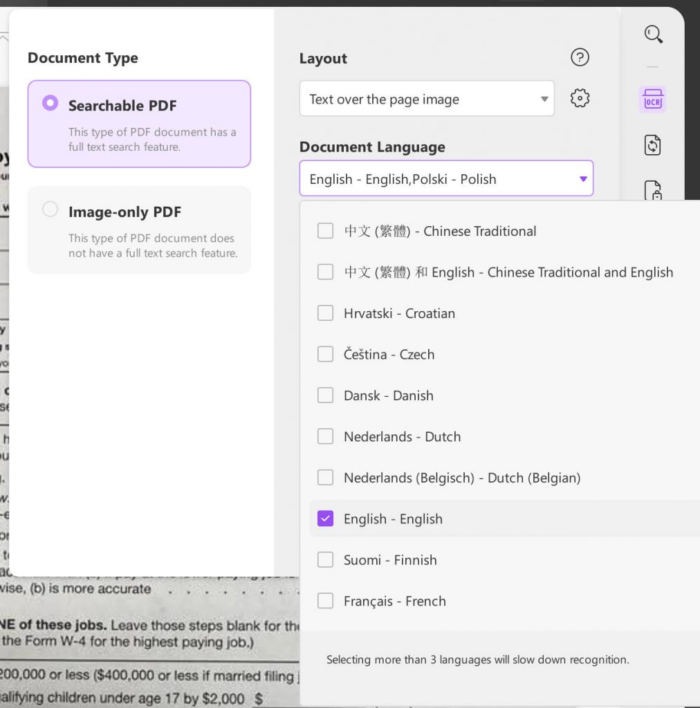 OCR a Paper Form on Windows/Mac/iOS: Complete Guide - UPDF
