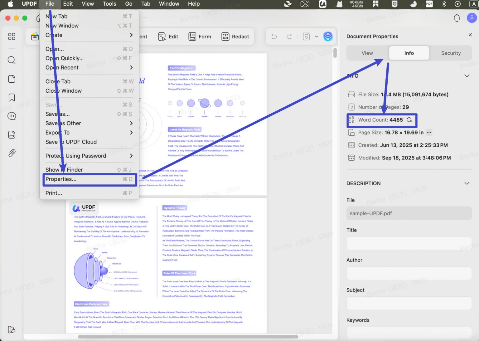 How to Character Count PDF? (6 Ways With Steps) | [Official] UPDF