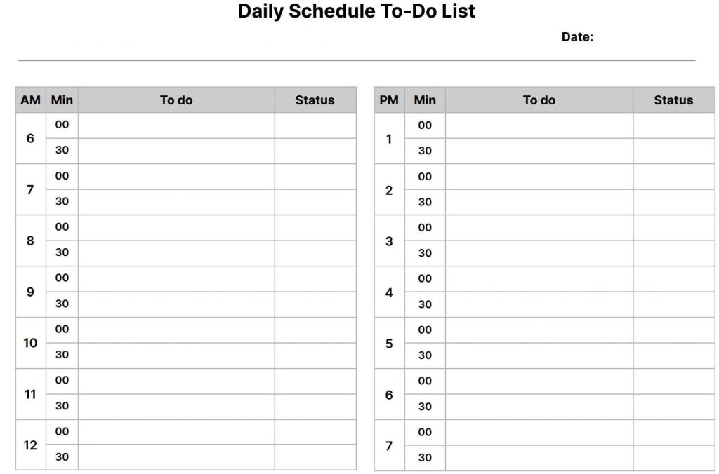 5 PDF Checklist Form Templates to Free Download | UPDF