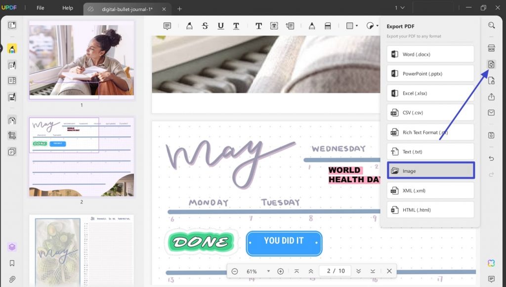 What Is Digital Bullet Journal and How to Make It? - UPDF