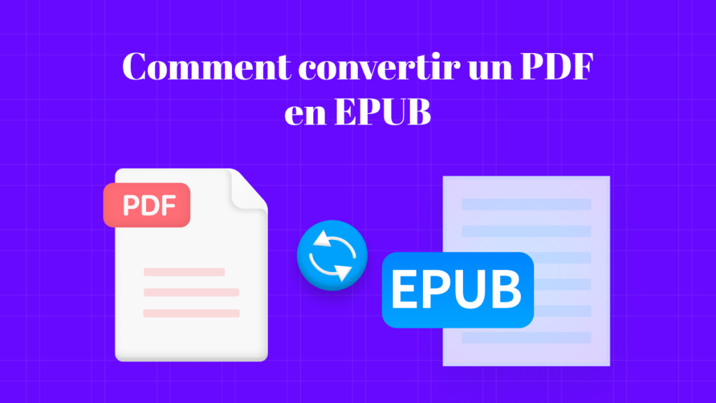 Comment convertir PDF en EPUB en ligne et hors ligne ? | UPDF