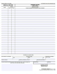 10 Free Nursing Notes Examples in PDF to Download | UPDF