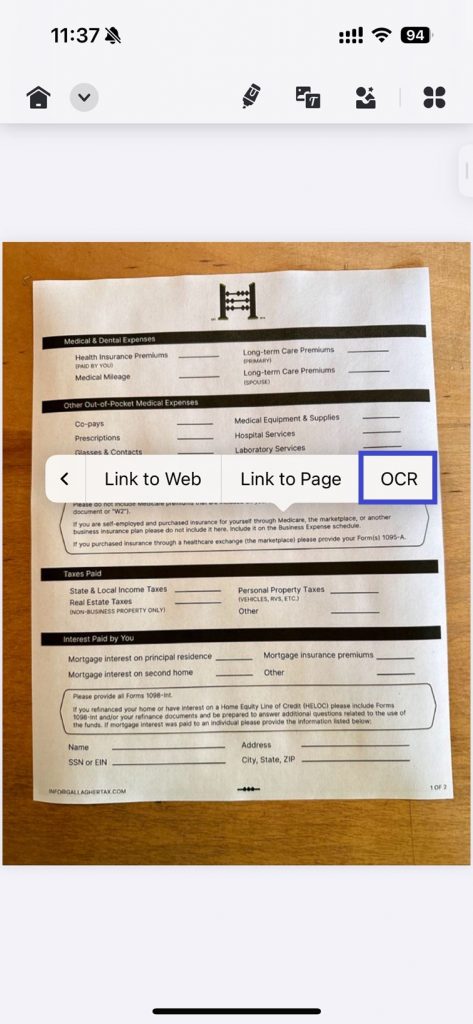 OCR a Paper Form on Windows/Mac/iOS: Complete Guide - UPDF
