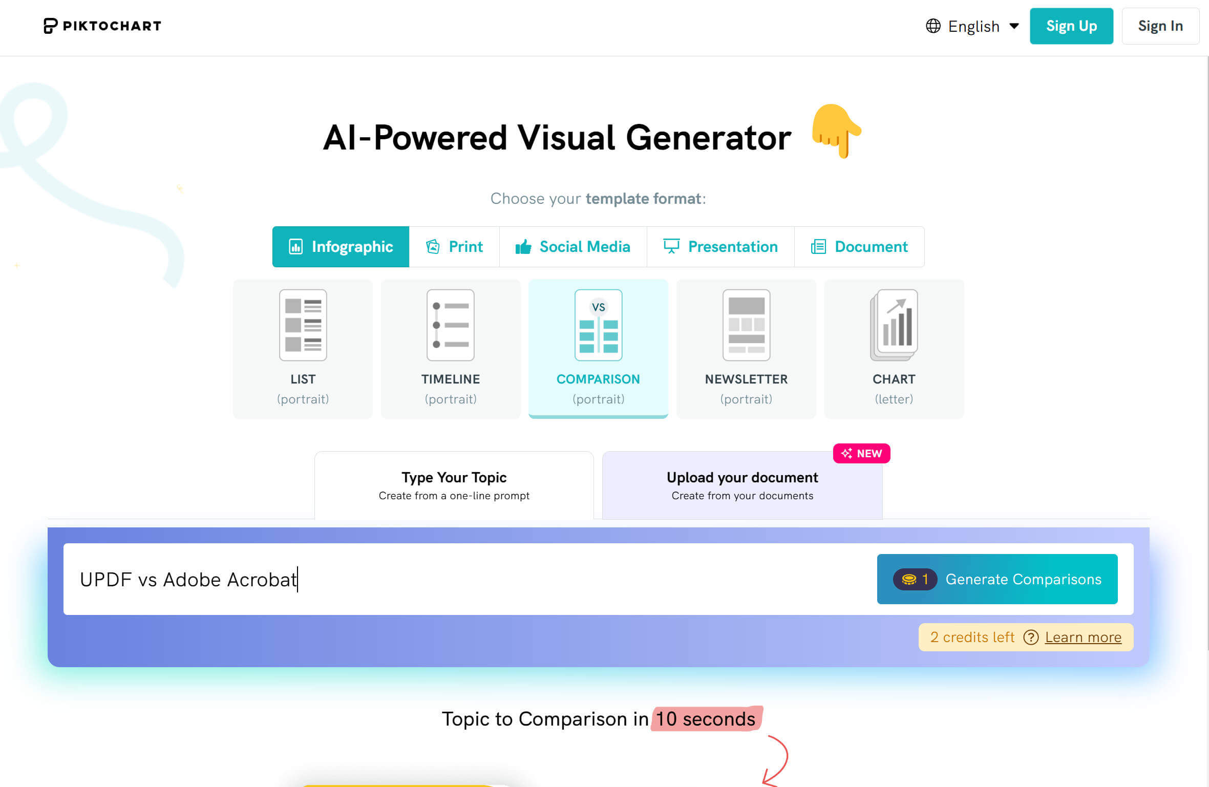 5 Top Picked AI Graph Generators (Free Options) | UPDF