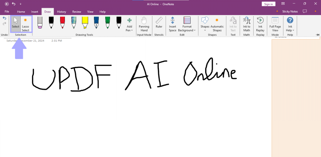 Can OneNote Convert Handwriting to Text? (2025 Guide) | UPDF