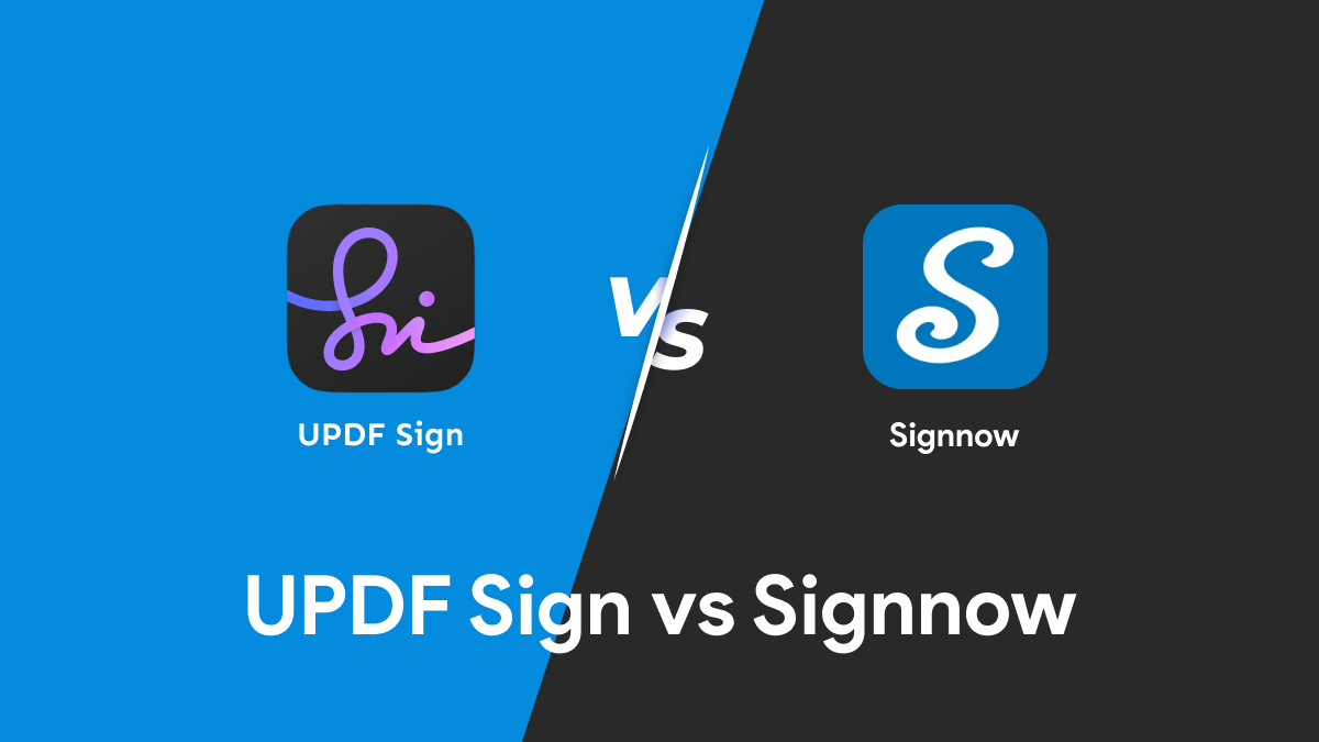 UPDF Sign vs Signnow: Which One is Better for Business?| UPDF