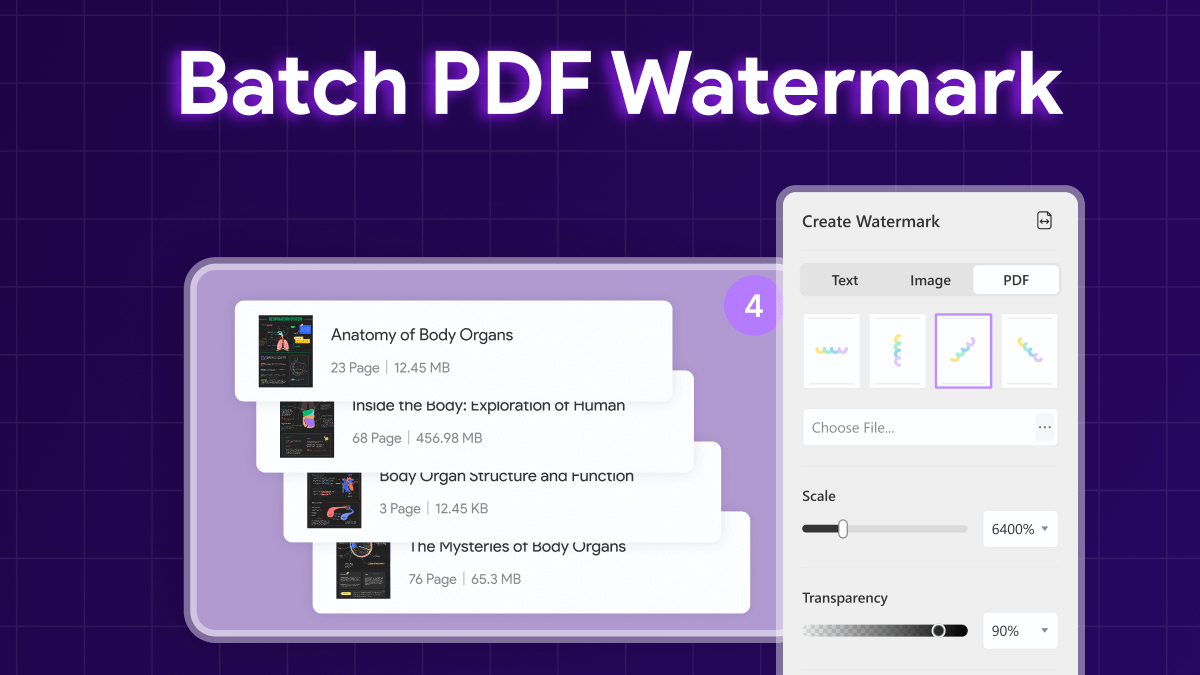 Batch PDF Watermark Made Easy | Step-by-Step Guide - UPDF