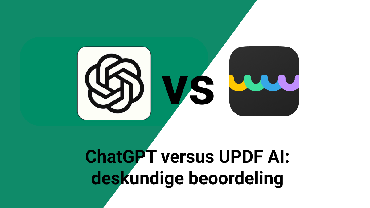 ChatGPT vs. UPDF AI: welke is geschikt voor u?|UPDF