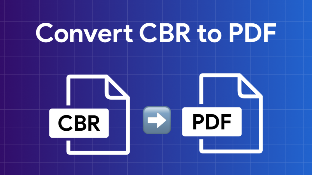 Manage Your Digital Comics Better Convert Cbr To Pdf Updf