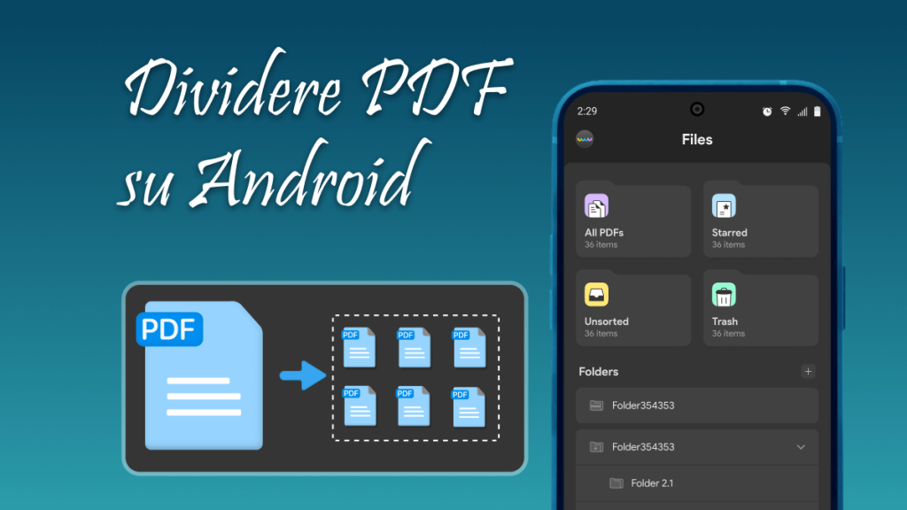 Come dividere un PDF su Android in Modo facile? | UPDF