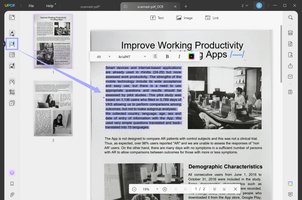 Enhance Scanned PDF: Transform Blurry to High-Quality! | UPDF