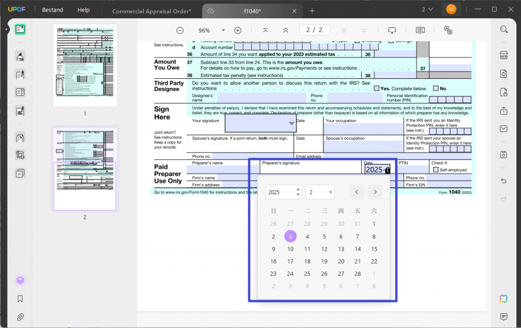 Handleiding over het invullen van een pdf-formulier - UPDF