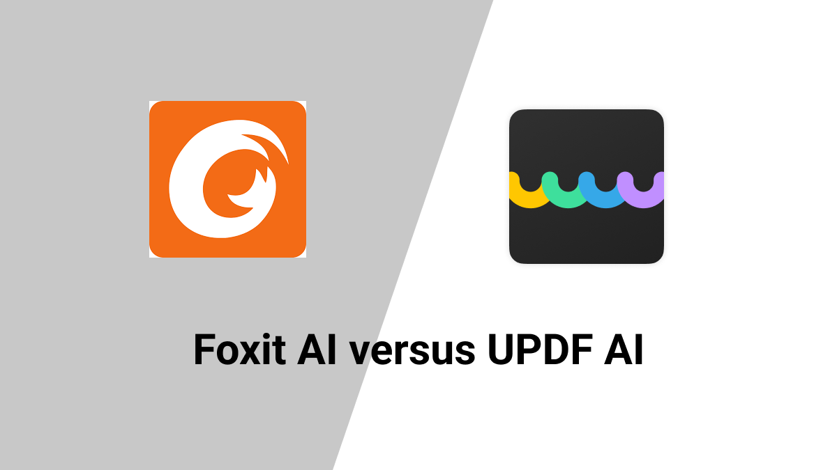 Foxit AI vs. UPDF AI: welke is de beste Chat met PDF AI Assistant