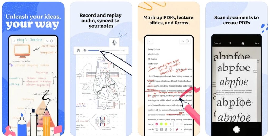 Goodnotes vs Notability: What is Right For You? - UPDF