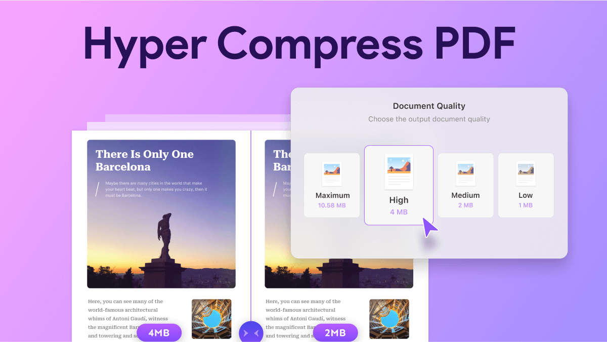 Hyper Compress PDF in Seconds Without Losing Quality | UPDF