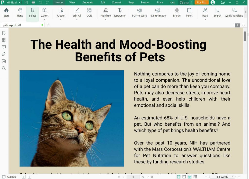 Minitool PDF Editor Review: Should We Use it? | UPDF