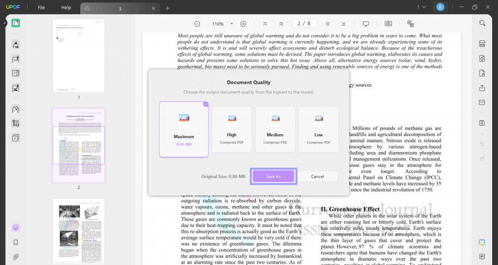 Hyper Compress PDF in Seconds Without Losing Quality | UPDF Hyper Compress PDF in Seconds Without Losing Quality | UPDF