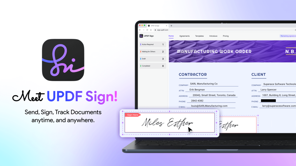 UPDF Sign Introduction | UPDF Sign User Guide