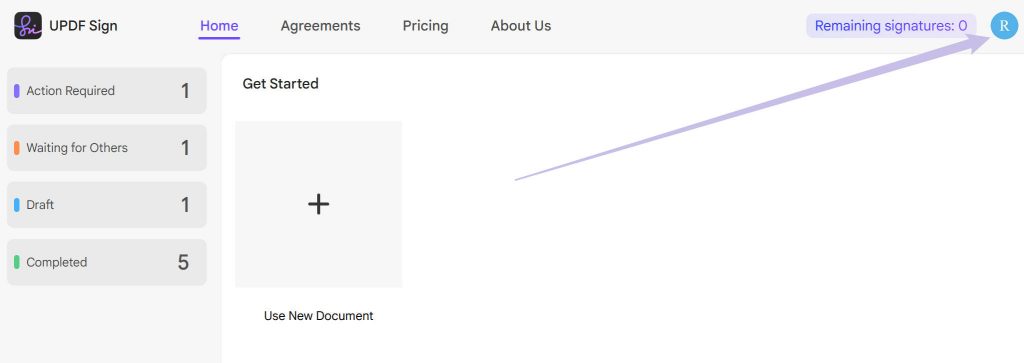Sign Up and Log in to UPDF Sign | UPDF Sign User Guide