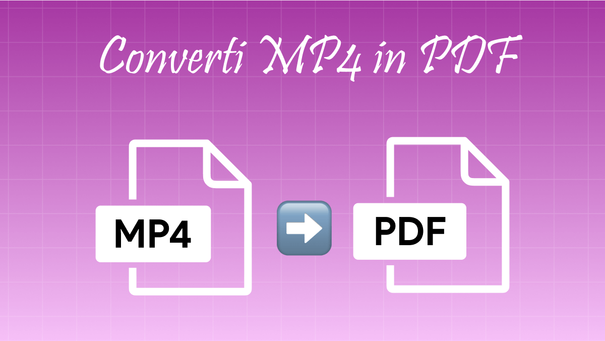 Come converti MP4 in PDF Online | UPDF