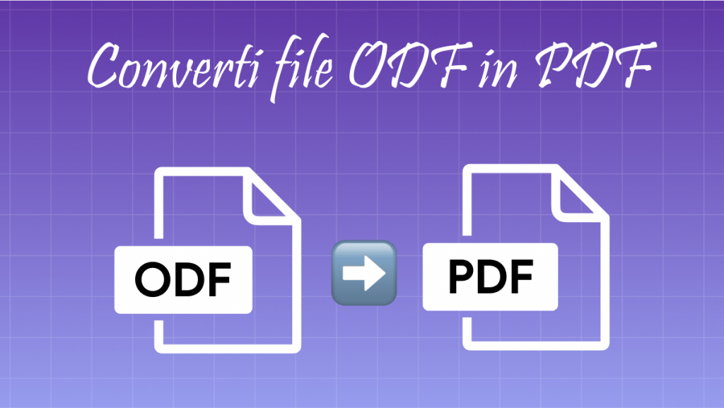 Come convertire file ODF in PDF online? | UPDF