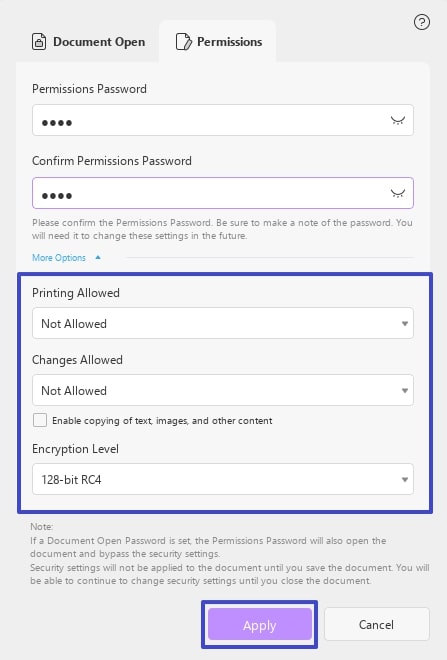 Find Out How to Change Security Settings on PDF - UPDF