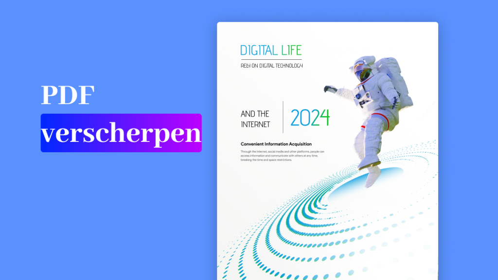 Leren hoe u PDF-onscherpe tekst online en offline kunt scherpen|UPDF
