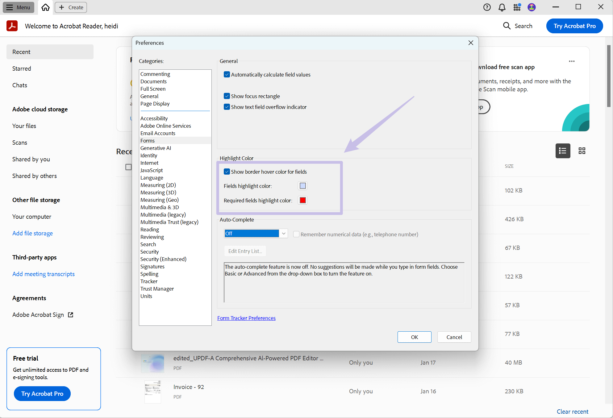 Pdf Fillable Form Not Displaying Field Data Fixed Updf