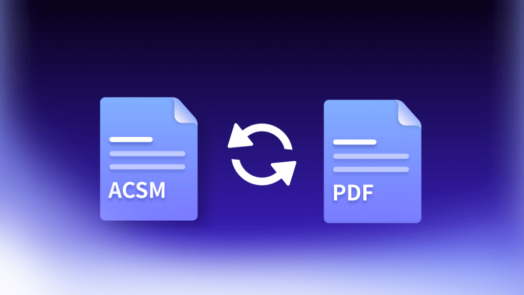 Top 6 ACSM to PDF Converters (Online Free Included)
