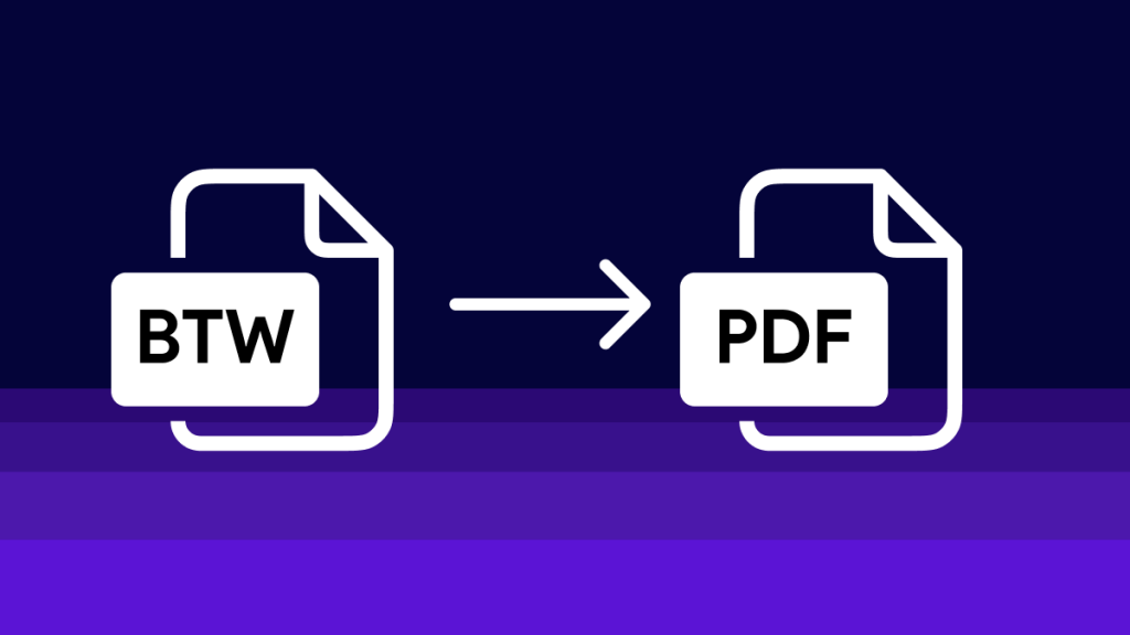 Kompleksowy przewodnik po konwersji BTW do PDF [2 metody] - UPDF