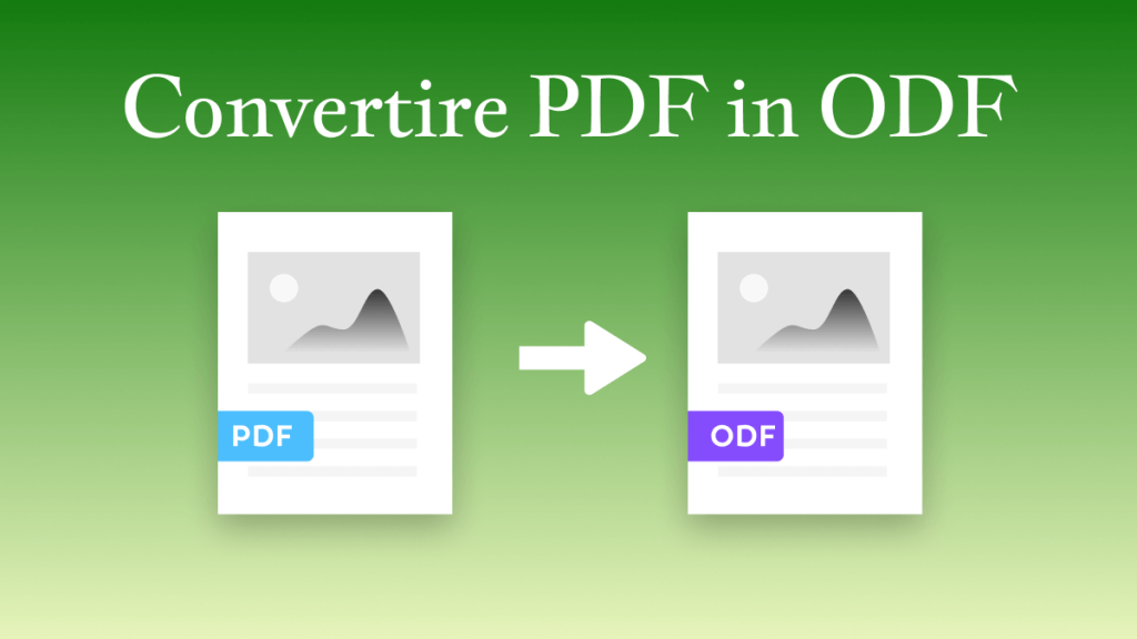Converti PDF in ODF in pochi secondi | UPDF