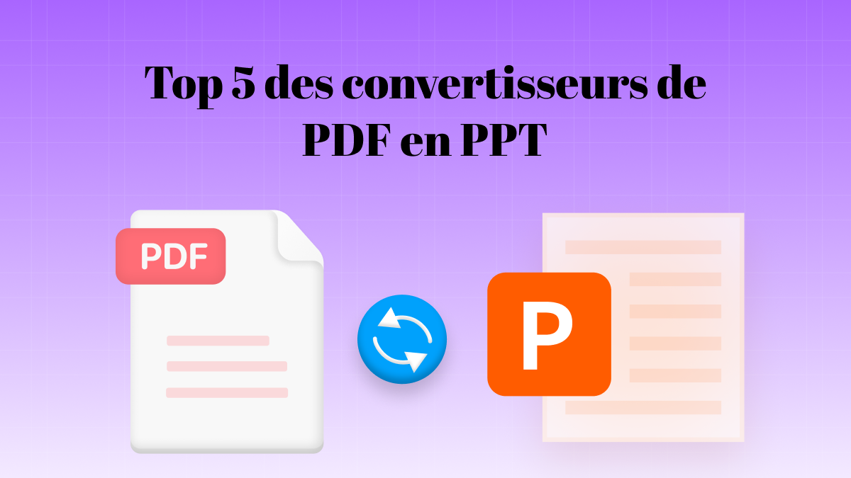 Les 5 meilleurs convertisseurs PDF vers PowerPoint | UPDF