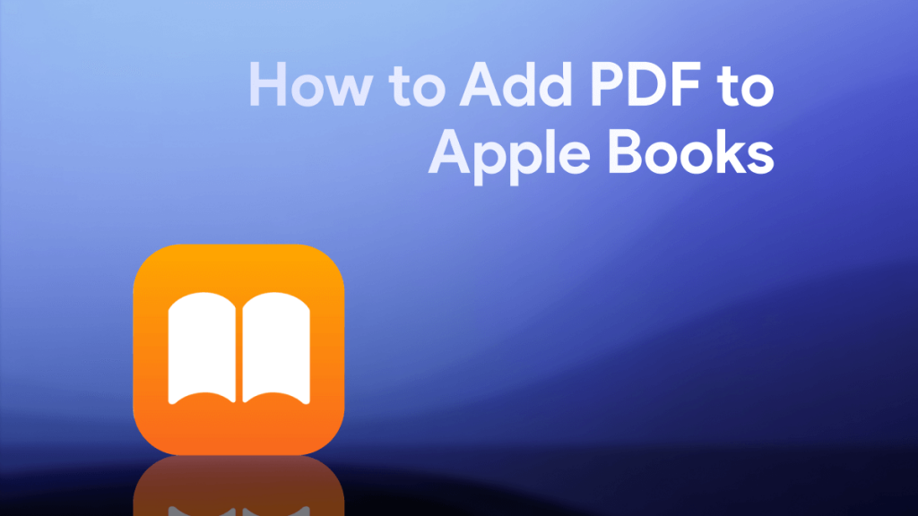 [Guide] How to Add PDFs to Apple Books - UPDF