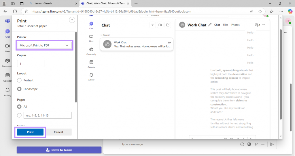 How to Export Teams Chat to PDF? (4 Ways with Steps) | UPDF