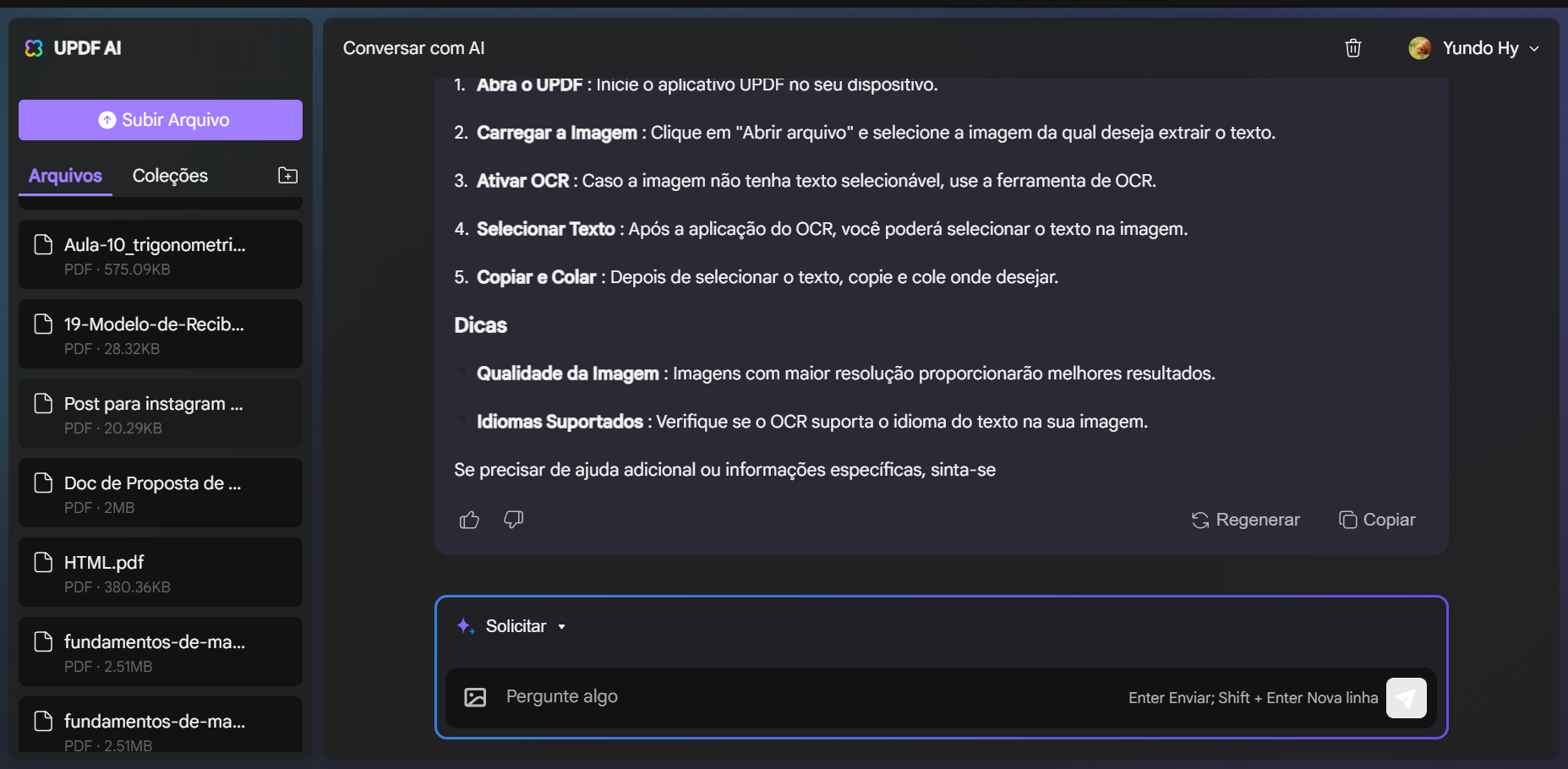 Seu Guia Definitivo Sobre Como Extrair Texto de Imagens | UPDF