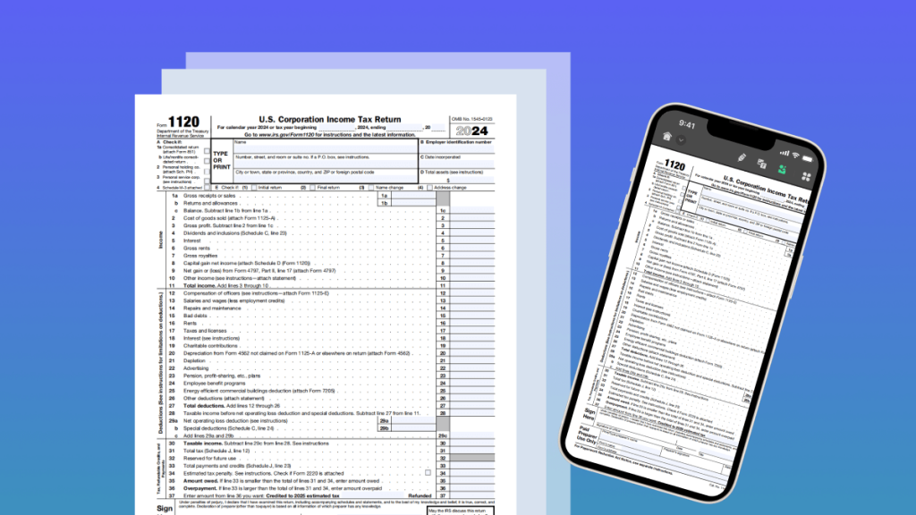 Learn Everything About IRS 1120 Tax Form - Filing with UPDF