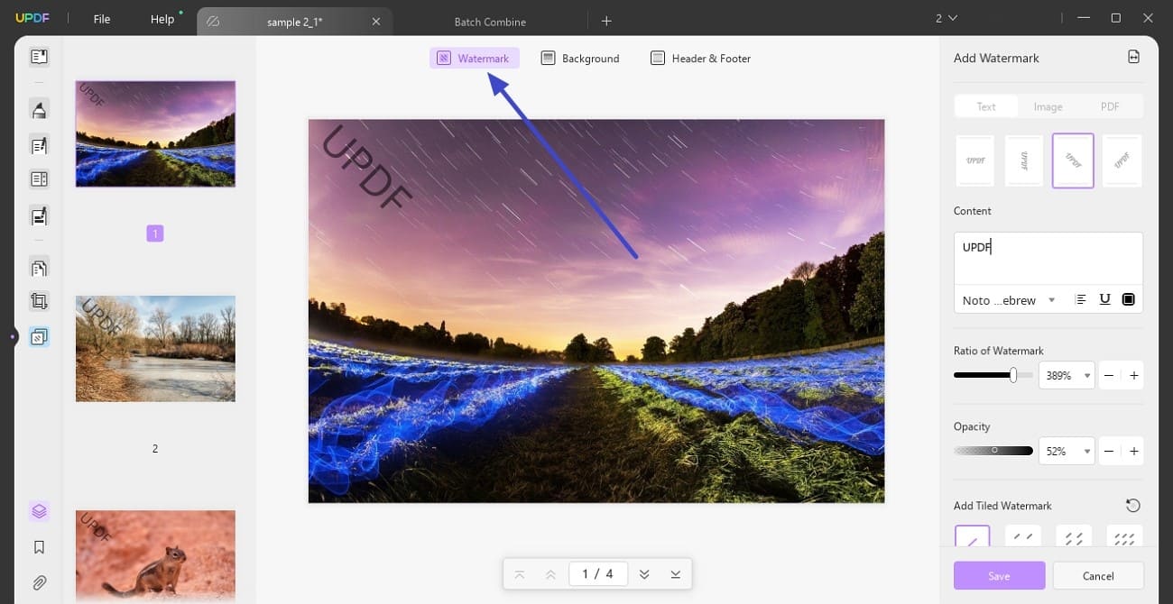 Top Batch Watermark Solution for Multiple Images & PDFs - UPDF
