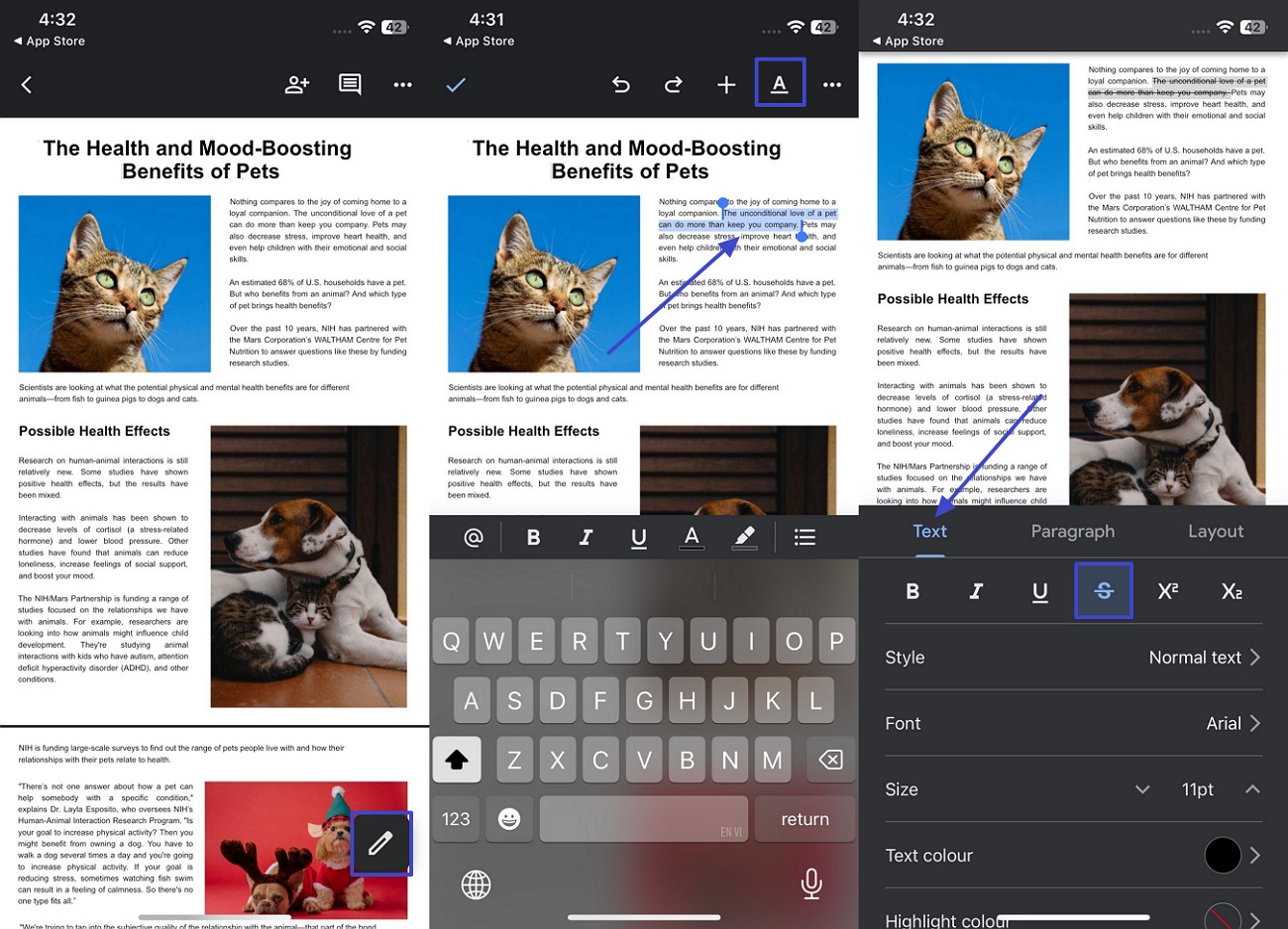 How to Strikethrough on Google Docs and PDFs Easily – UPDF
