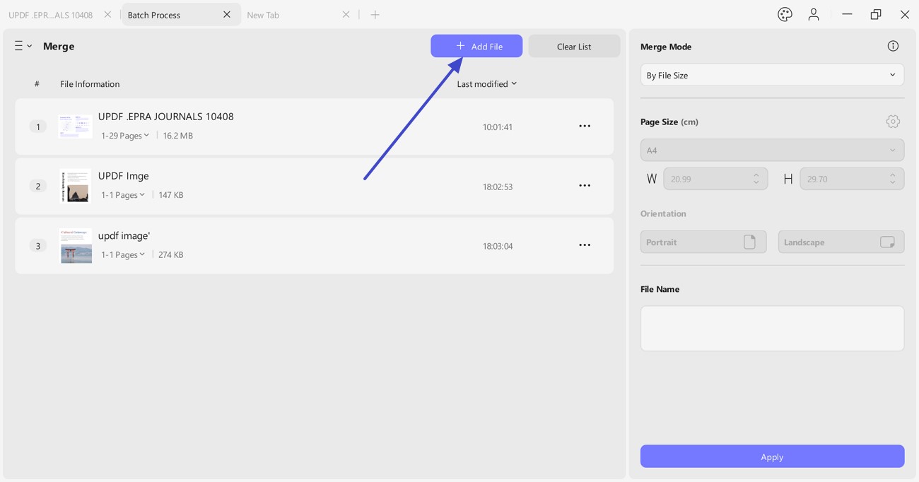 Batch PDF with UPDF on WIndows | UPDF