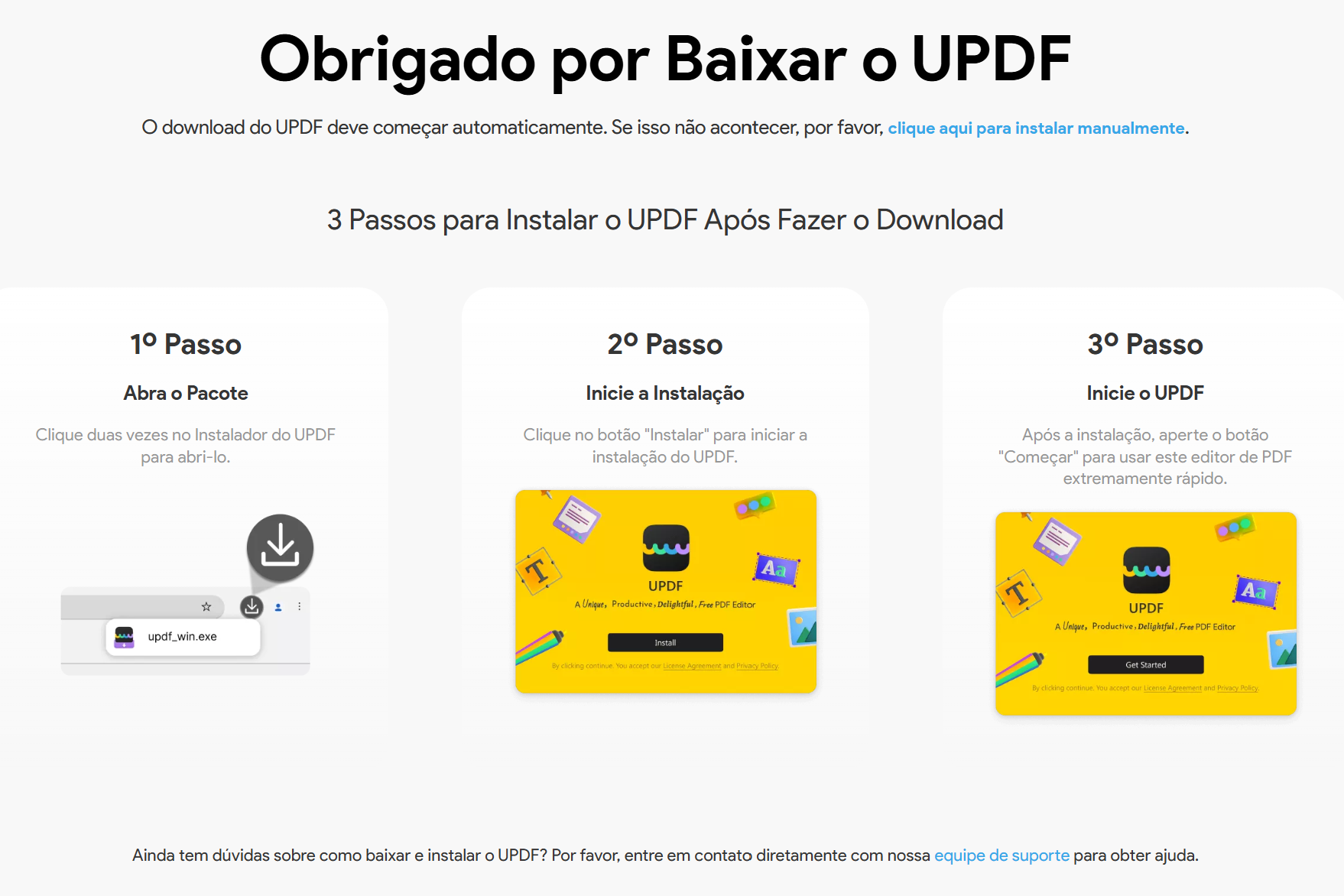 Baixe e instale o UPDF para Windows | Guia do usuário