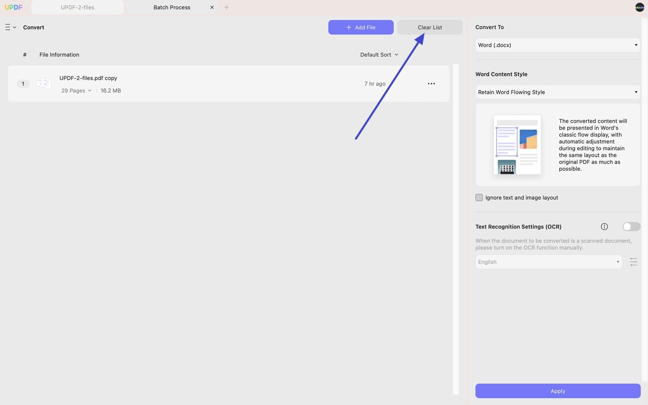 Batch Process with UPDF on Mac| UPDF
